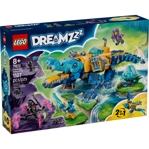 Lego Dreamzzz Crocodile Submarine - Treehouse Toy Co.