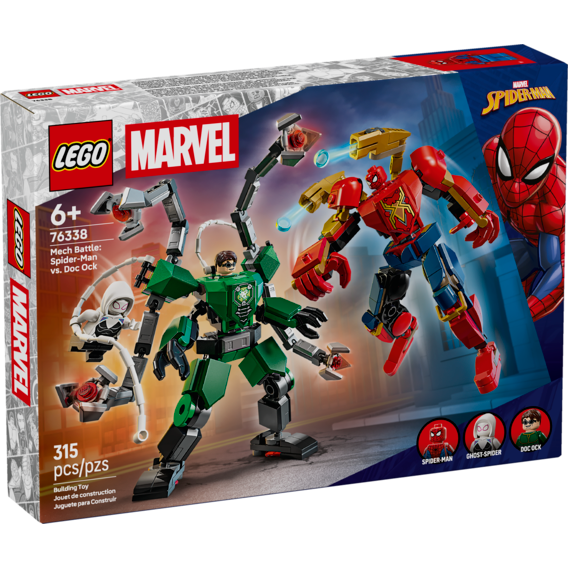 Lego Super Hero's Marvel Mech Battle: Spider-Man vs Doc Ock - Treehouse ...