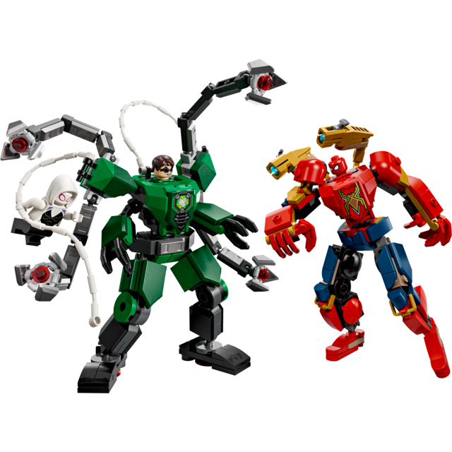 Lego Super Hero's Marvel Mech Battle: Spider-Man vs Doc Ock - Treehouse ...